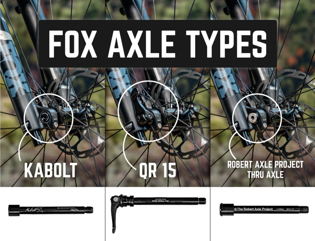 Lightning Bolt-on Thru Axles For Fox Forks - The Robert Axle Project